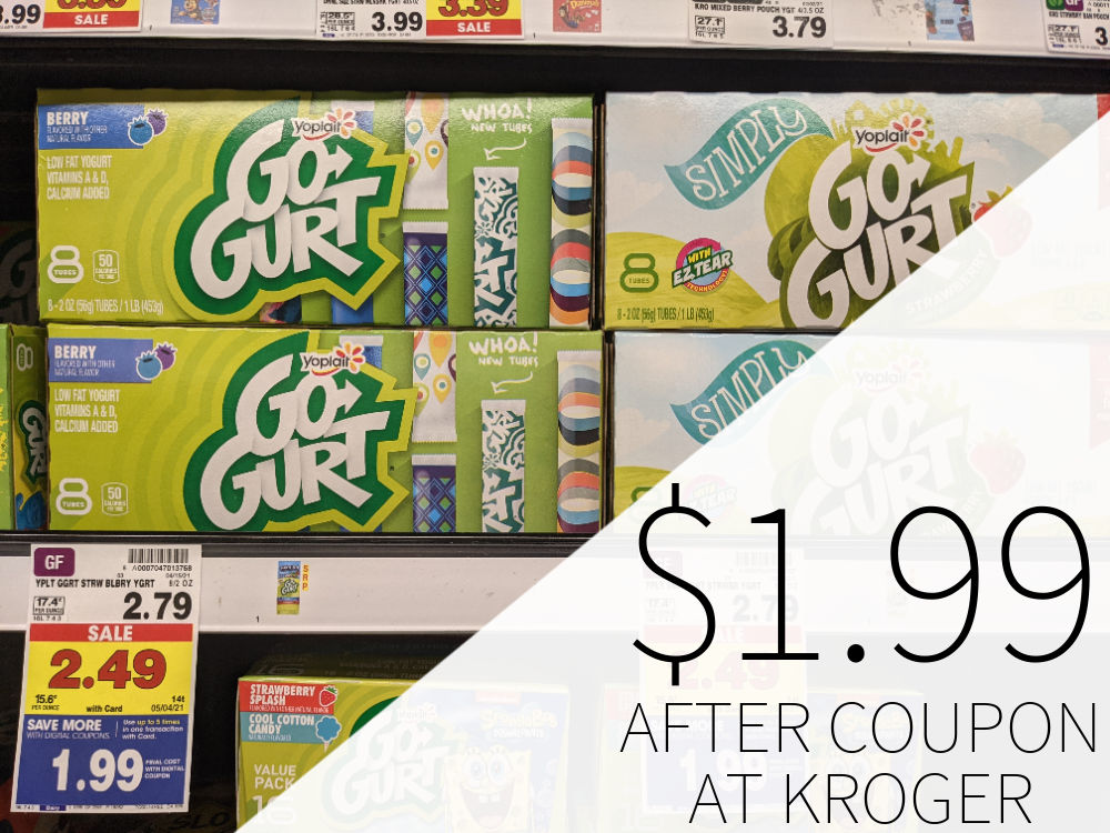 yoplait go-gurt I Heart Kroger