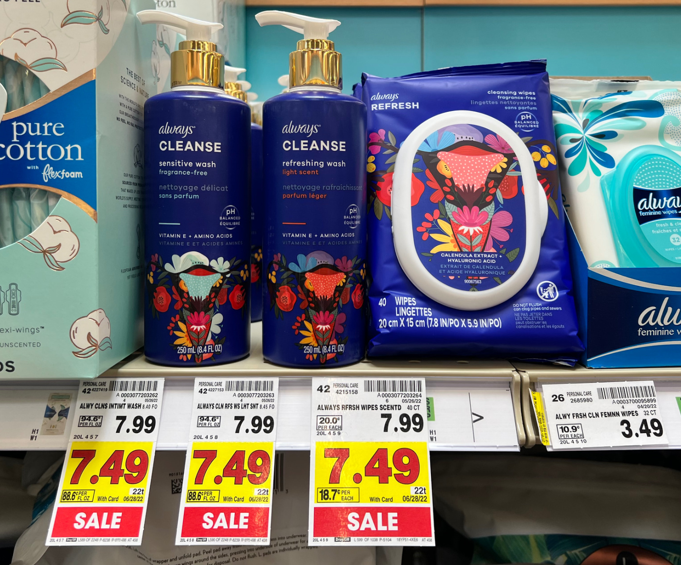 Always Cleanse Wash Or Refresh Wipes Just $2.49 At Kroger - iHeartKroger