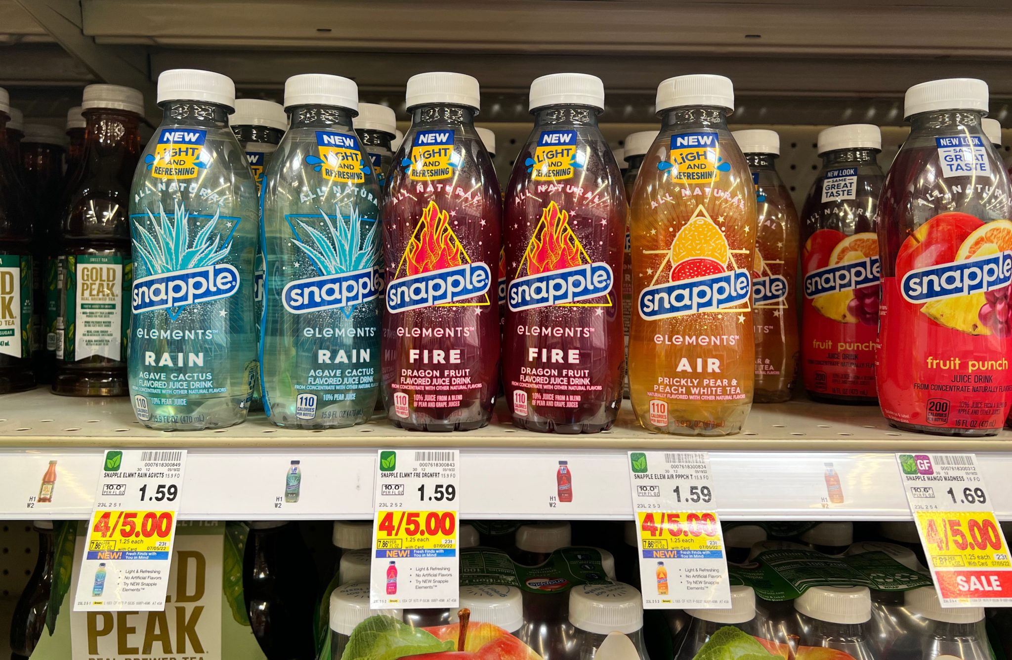 Snapple Elements Just 75¢ At Kroger - iHeartKroger