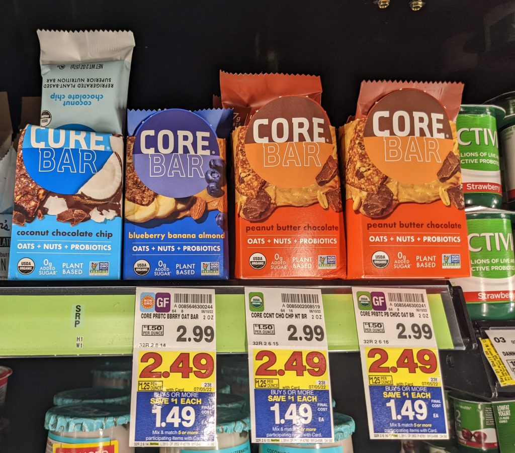 Core Bars Just 99¢ At Kroger - iHeartKroger