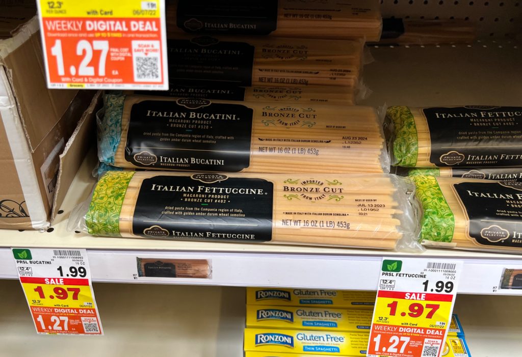 Private Selection Pasta Just $1.27 At Kroger - iHeartKroger