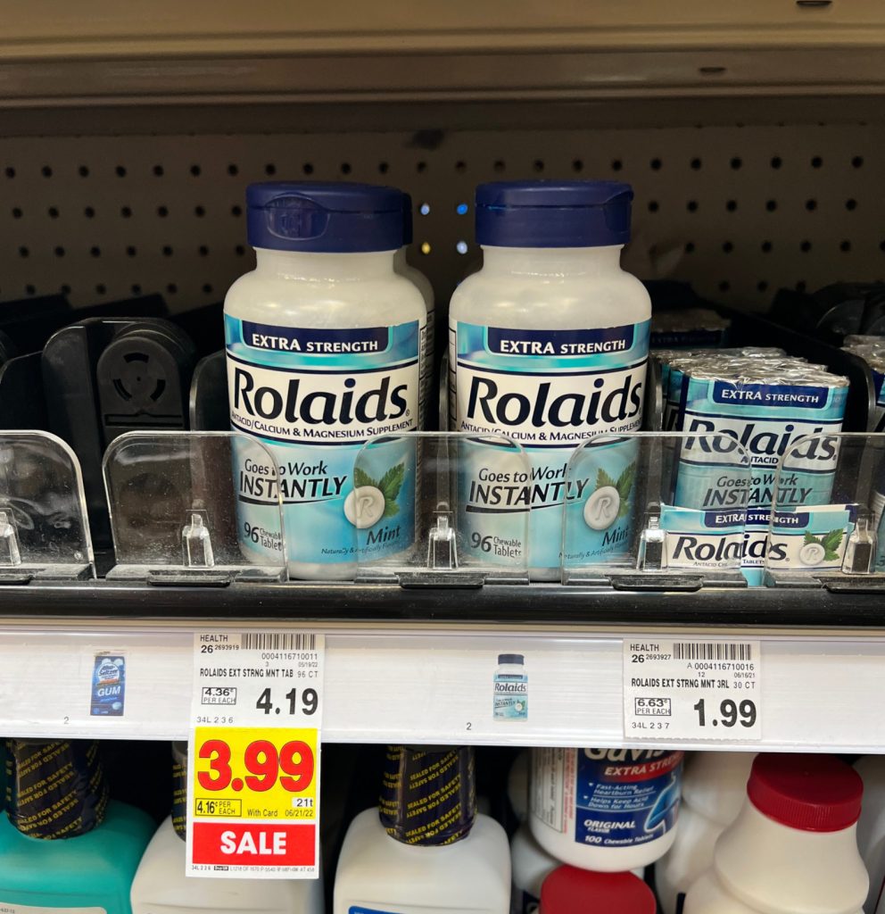 Rolaids Extra Strength Tablets Just $1.99 At Kroger – Less Than Half ...