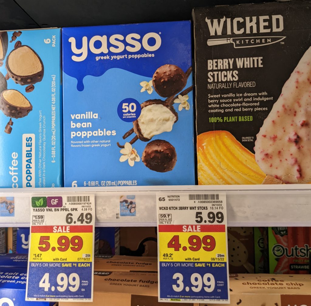 Yasso Frozen Greek Yogurt Poppables As Low As $2.99 At Kroger ...