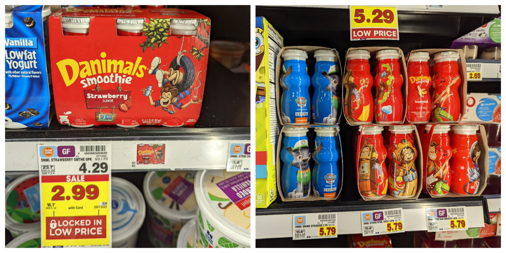 Dannon Danimals 6-Pack Only 99¢ At Kroger - iHeartKroger