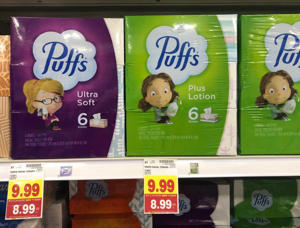 6-Count Packages Of Puffs Facial Tissue Just $7.99 At Kroger - iHeartKroger