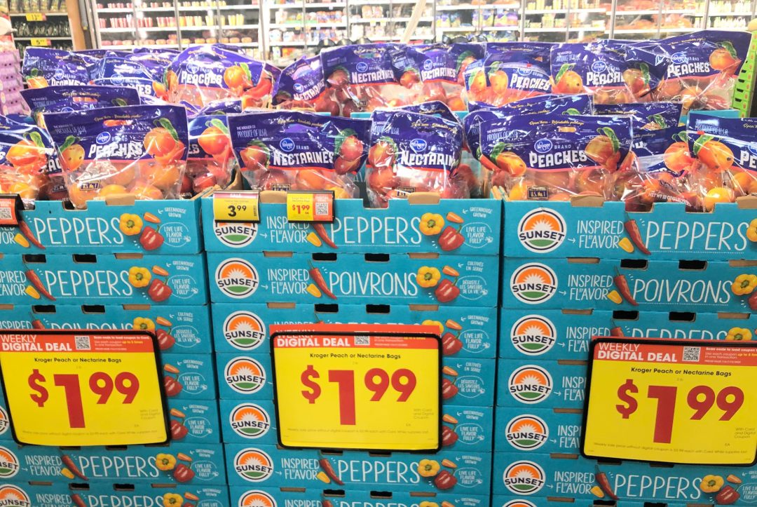 2-Pound Bag Of Kroger Peaches or Nectarines Just $1.99 At Kroger ...