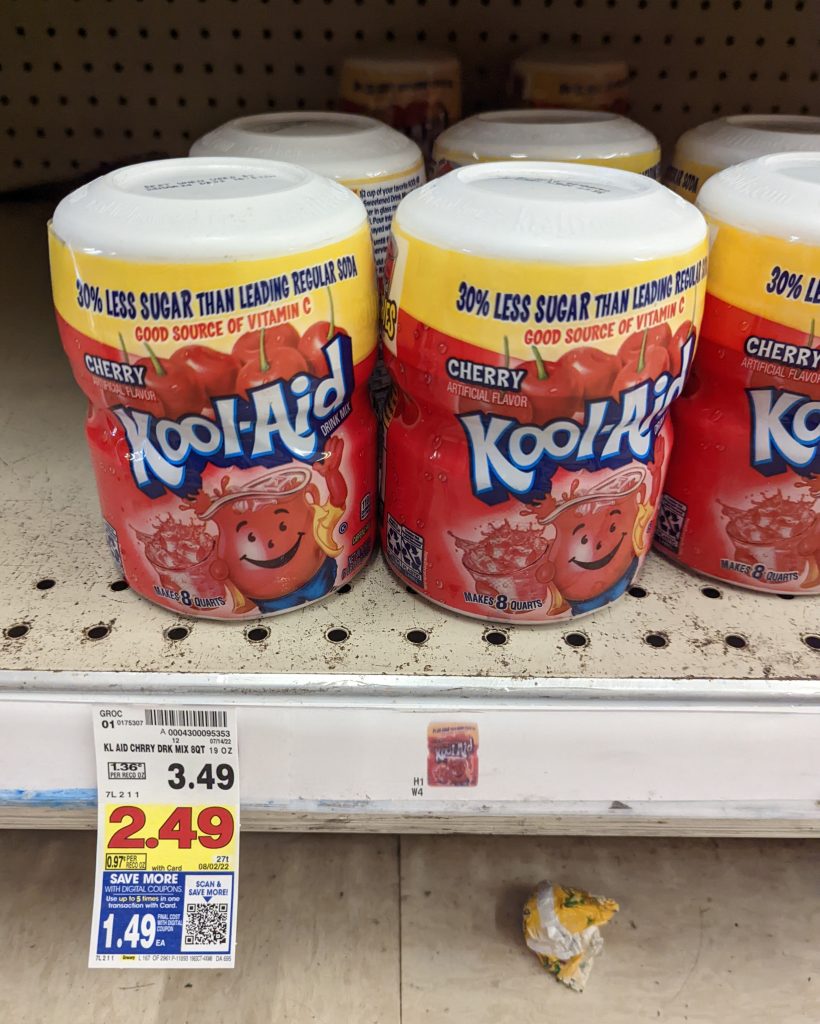 Country Time, Kool-Aid Or Tang Canisters Only $1.49 At Kroger ...