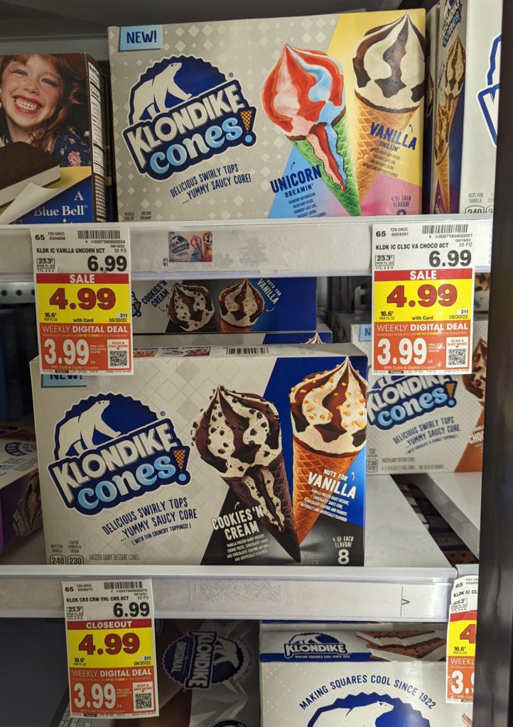 Klondike Cones Just $3.99 At Kroger – 50¢ Per Cone - iHeartKroger