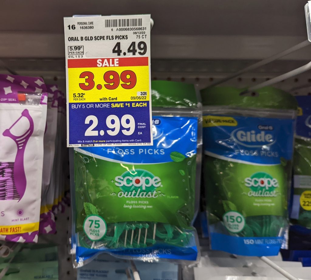 Oral B Glide Picks As Low As $2.49 At Kroger - iHeartKroger