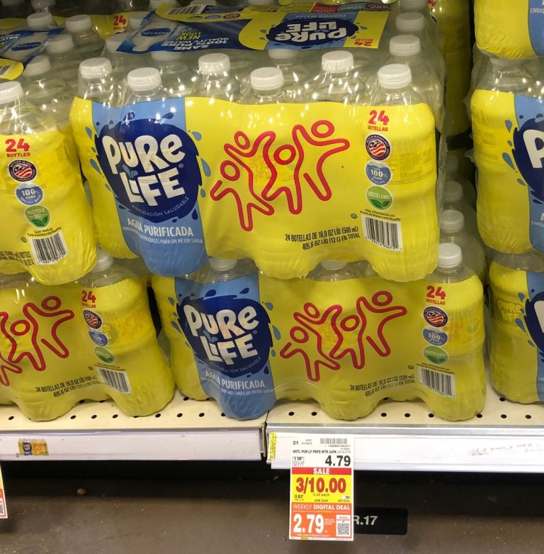 Pure Life Purified Water 24-Pack Just $2.79 At Kroger - iHeartKroger