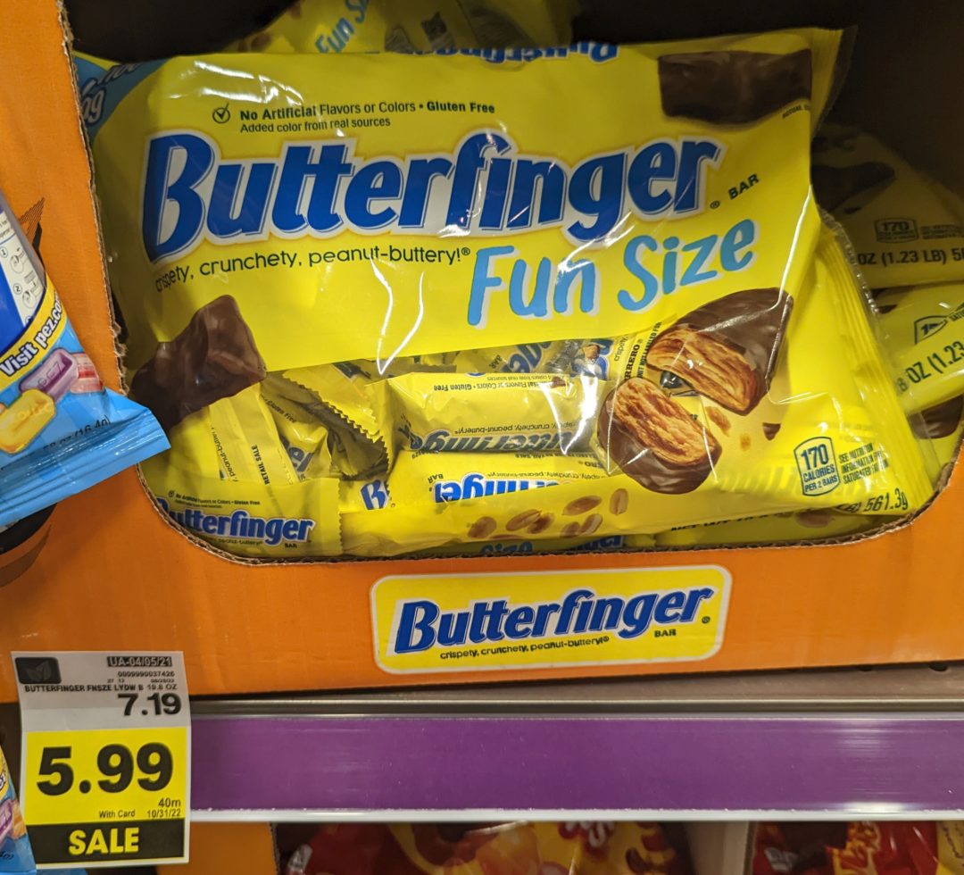 Butterfinger Fun Size Bags As Low As $3.83 At Kroger (Regular Price $7. ...