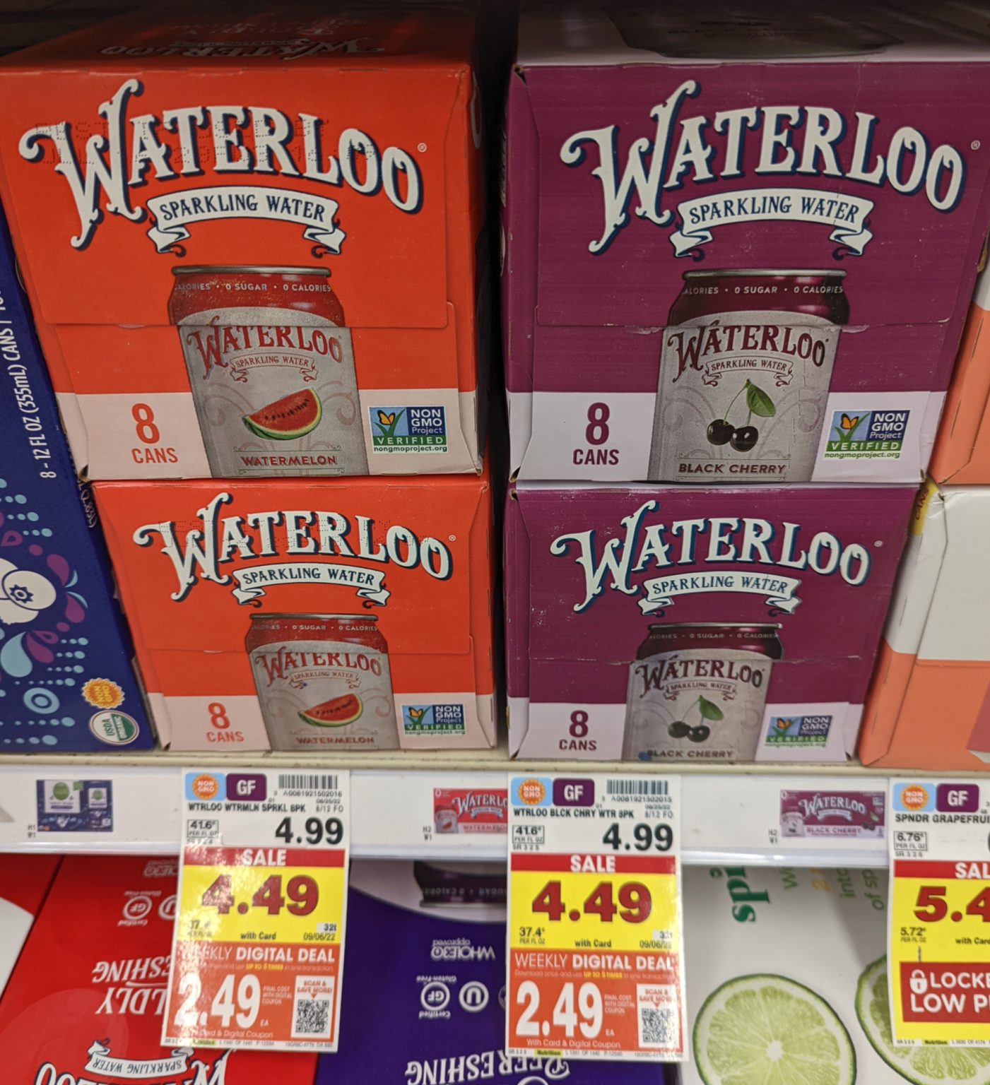 Waterloo Sparkling Water 8-Packs Just $2.49 At Kroger - iHeartKroger