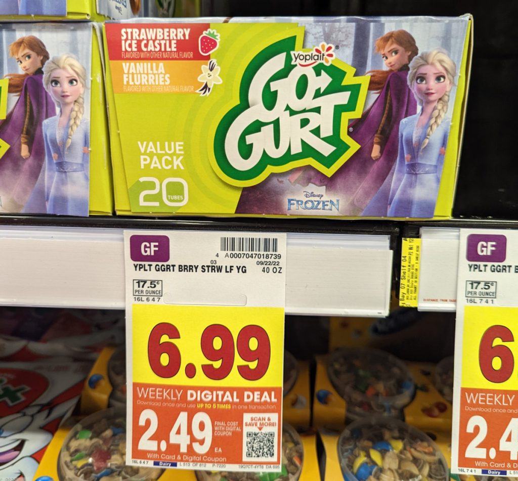 Yoplait Go-Gurt 20-Pack Just As Low As $1.99 At Kroger - iHeartKroger