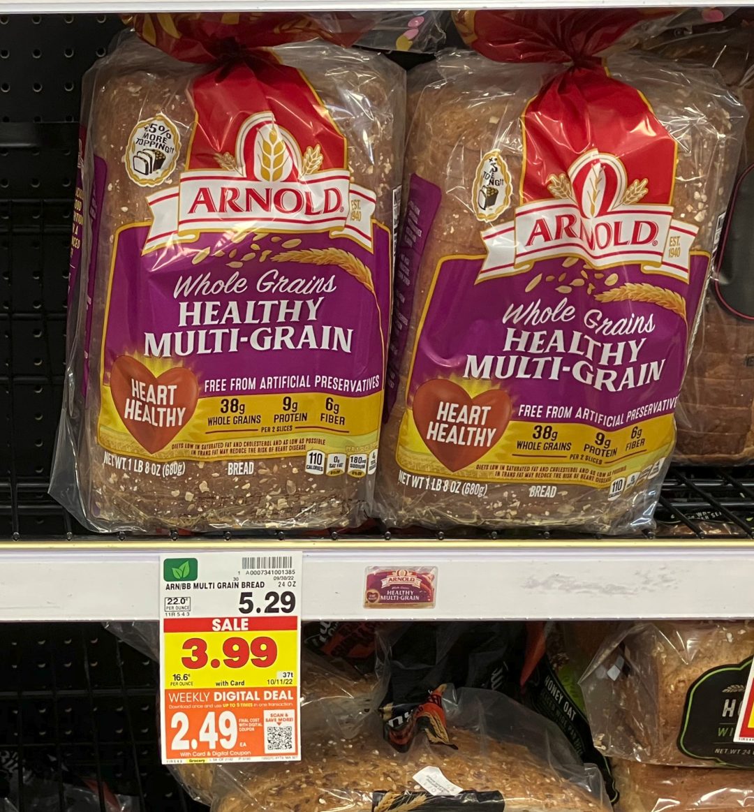 Arnold Bread Only $2.49 At Kroger - iHeartKroger