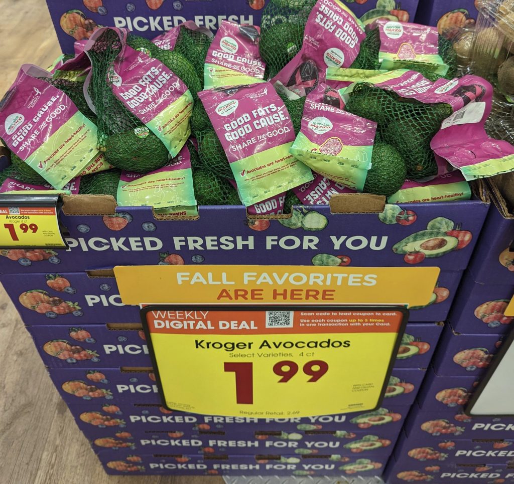 Kroger 4-Pack Of Bagged Avocados Just $1.99 - iHeartKroger