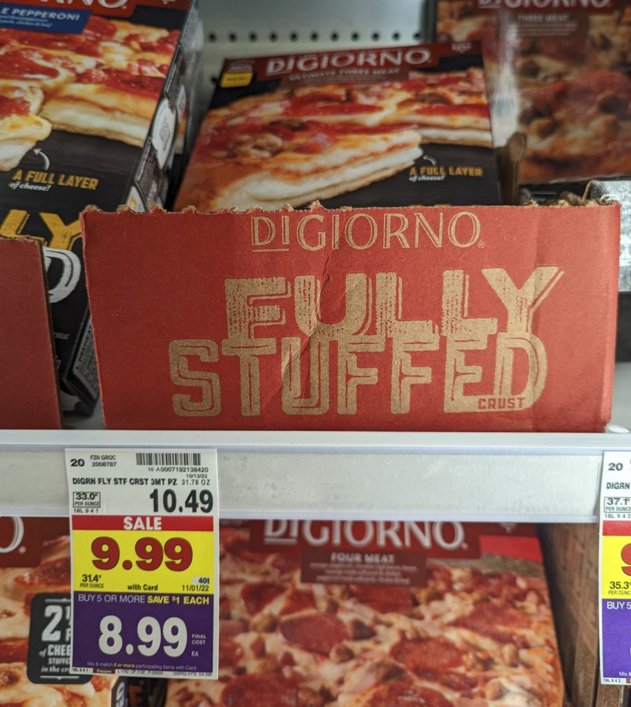 DiGiorno Fully Stuffed Crust Pizza As Low As $6.49 At Kroger - iHeartKroger