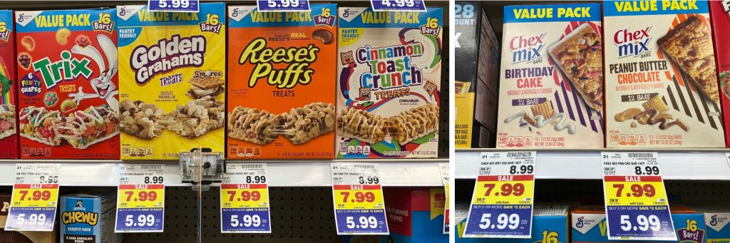 Big Boxes Of General Mills Cereal Bars As Low As $5.24 At Kroger – Plus ...