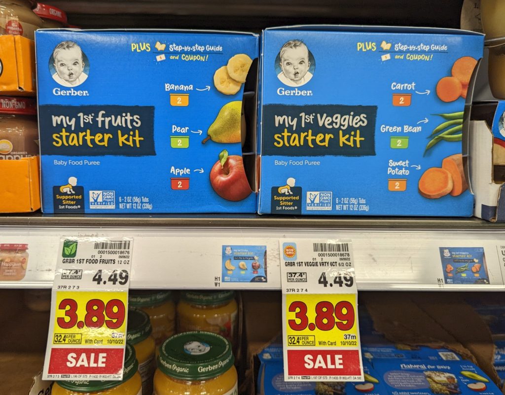 Gerber Puree Starter Kit Just $2.64 At Kroger – ENDS TODAY! - iHeartKroger