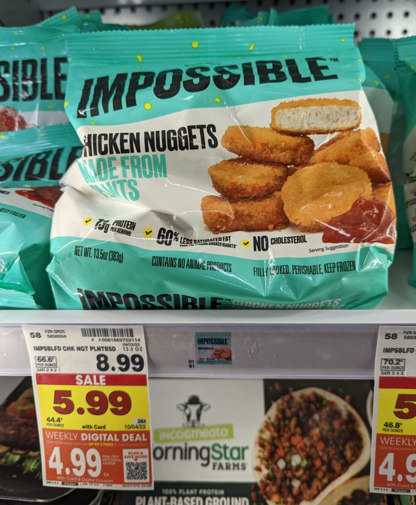 Impossible Nuggets or Meatballs Just $3.24 At Kroger (Regular Price $8. ...