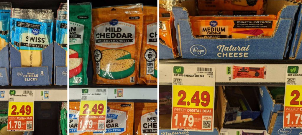 Kroger Cheese Just $1.79 At Kroger - iHeartKroger