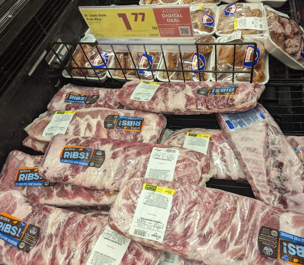 St. Louis Style Pork Ribs Just $1.77 Per Pound At Kroger - iHeartKroger