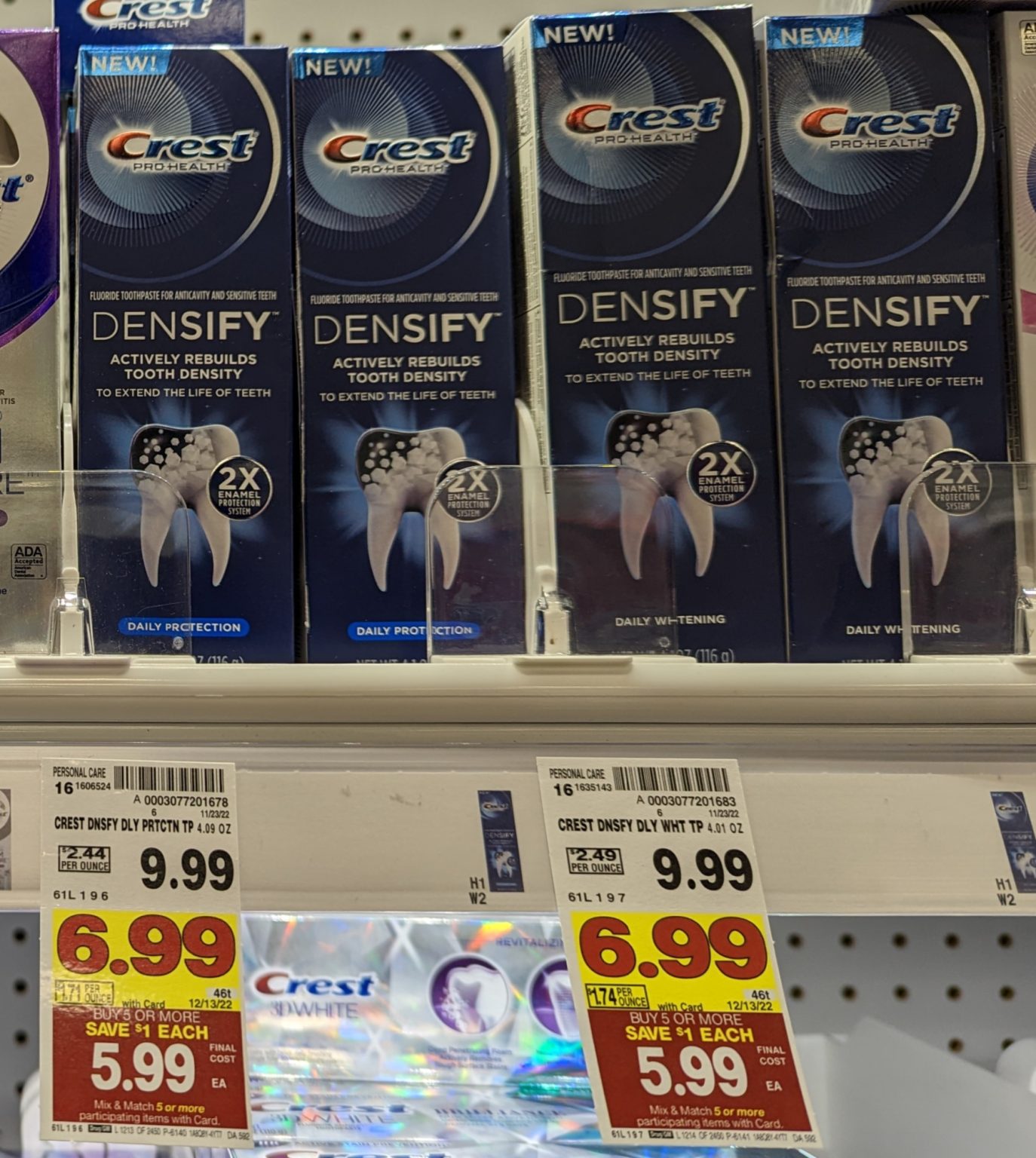 Crest Densify Toothpaste As Low As $1.49 At Kroger (Regular Price $9.99 ...