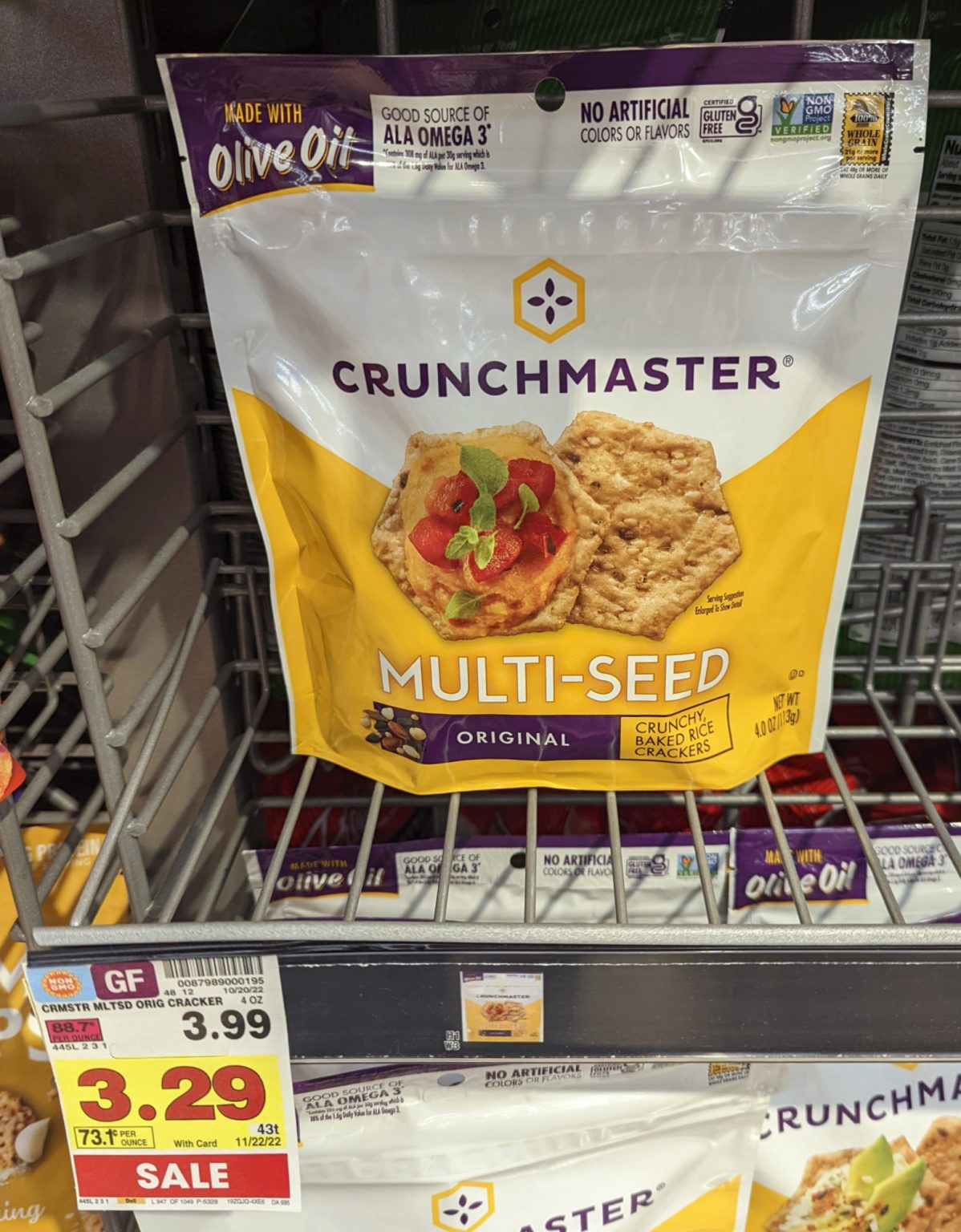 Crunchmaster Crackers Just $1.54 At Kroger - iHeartKroger