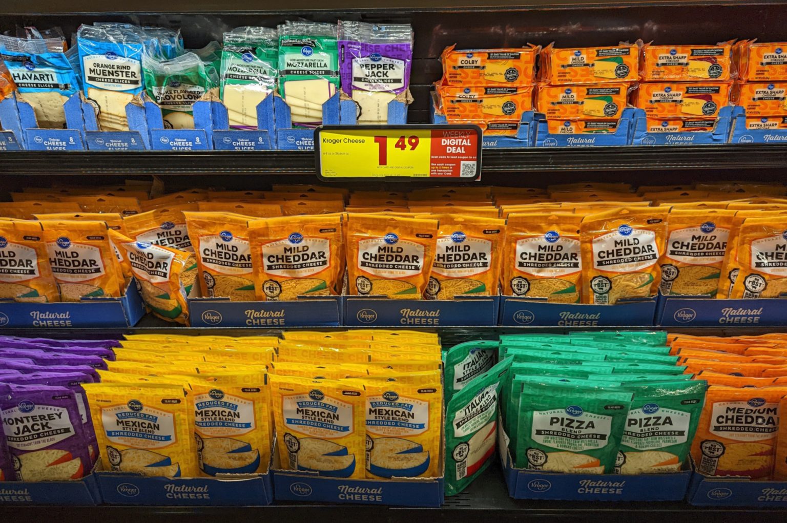 Kroger Cheese Just $1.49 At Kroger - iHeartKroger