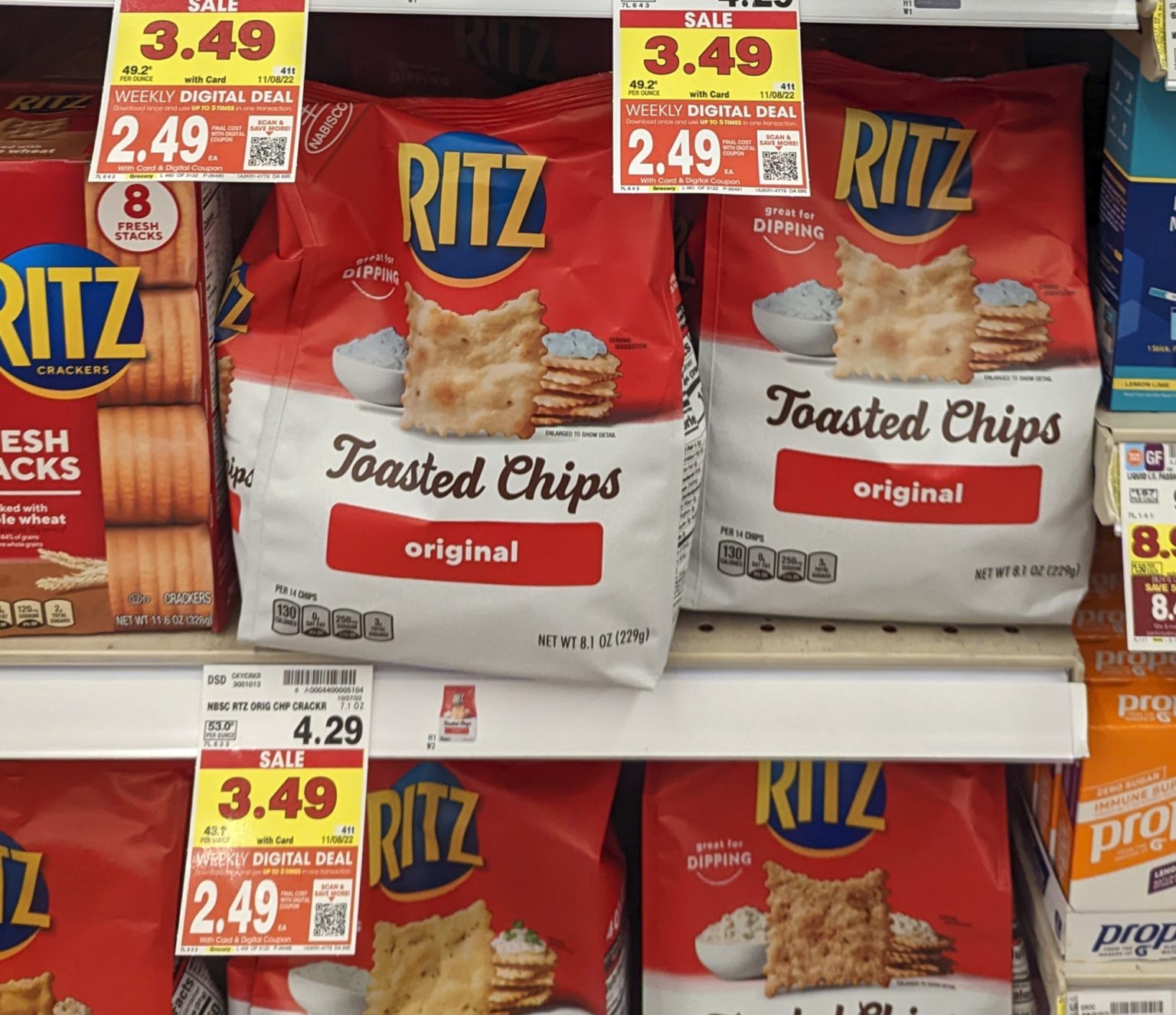 Ritz Toasted Chips As Low As $1.74 At Kroger (Regular Price $4.29 ...