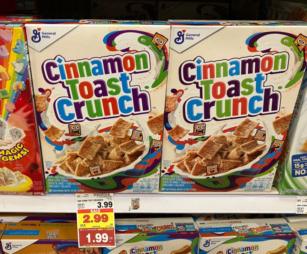 General Mills Cereal As Low As 99¢ At Kroger - iHeartKroger