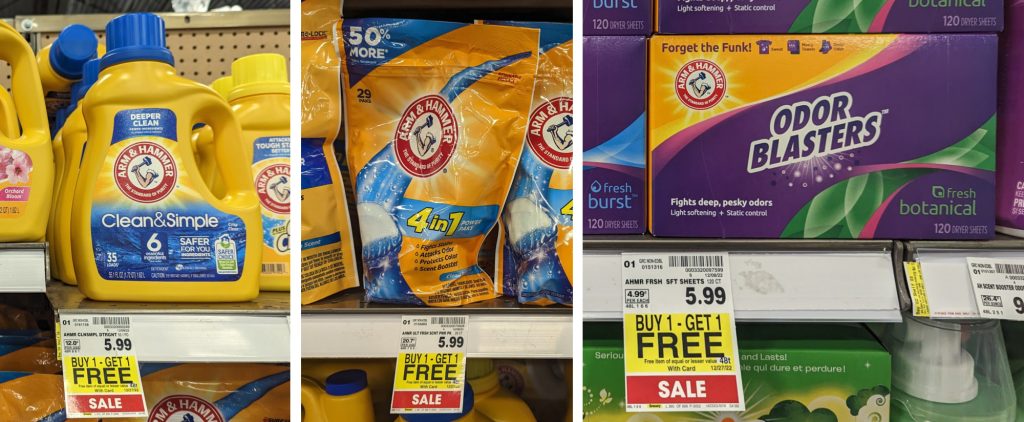 Arm & Hammer Laundry Supplies BOGO At Kroger – Just $3 - iHeartKroger