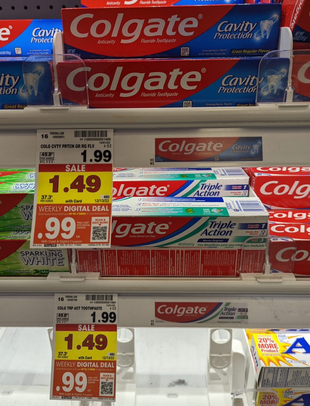 Colgate Toothpaste Just 99¢ At Kroger - iHeartKroger