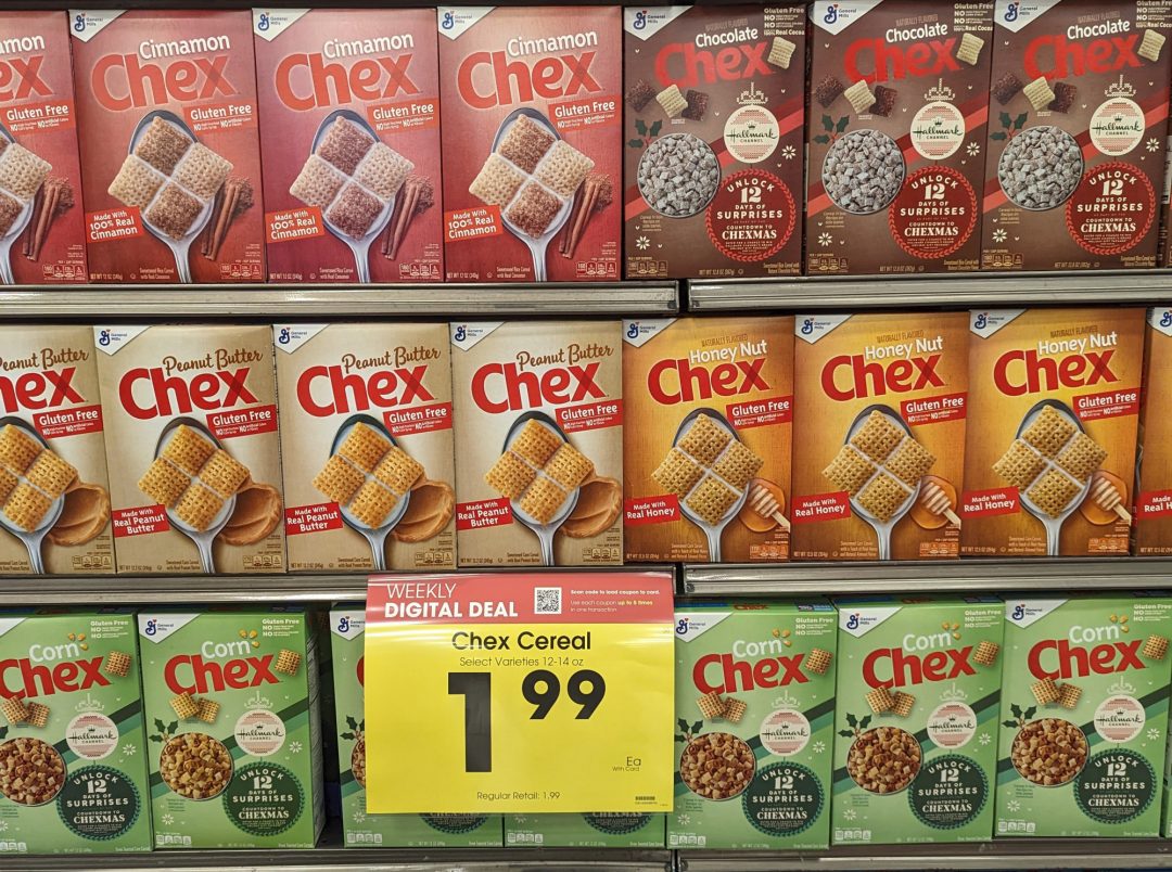 Chex Cereal As Low As $1.99 Per Box At Kroger – Save $3 - iHeartKroger