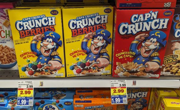 Save On Quaker Cap’n Crunch Cereal At Kroger – As Low As $1.24 Per Box ...