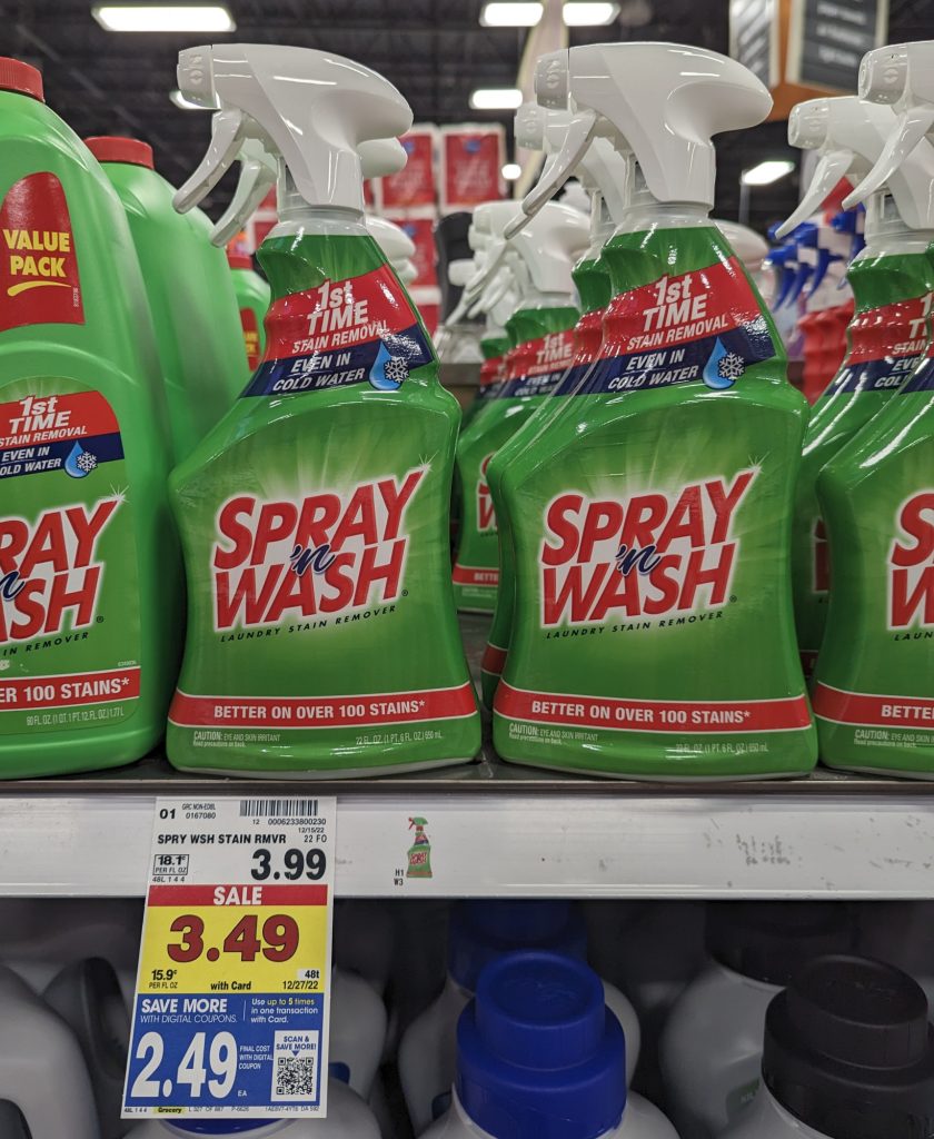 Spray ‘N Wash Laundry Stain Remover As Low As $1.99 At Kroger ...