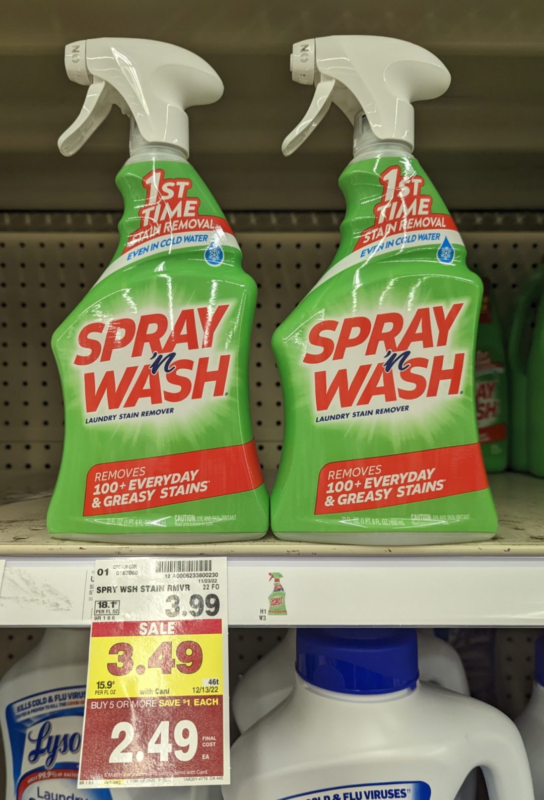 Spray ‘N Wash Laundry Stain Remover As Low As $1.99 At Kroger ...