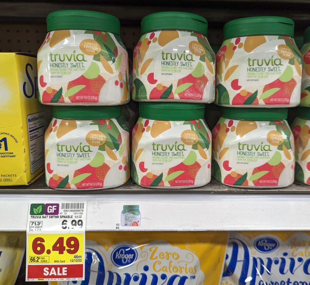 Truvia Stevia Spoonable Sweetener As Low As $2.32 At Kroger (Regular ...