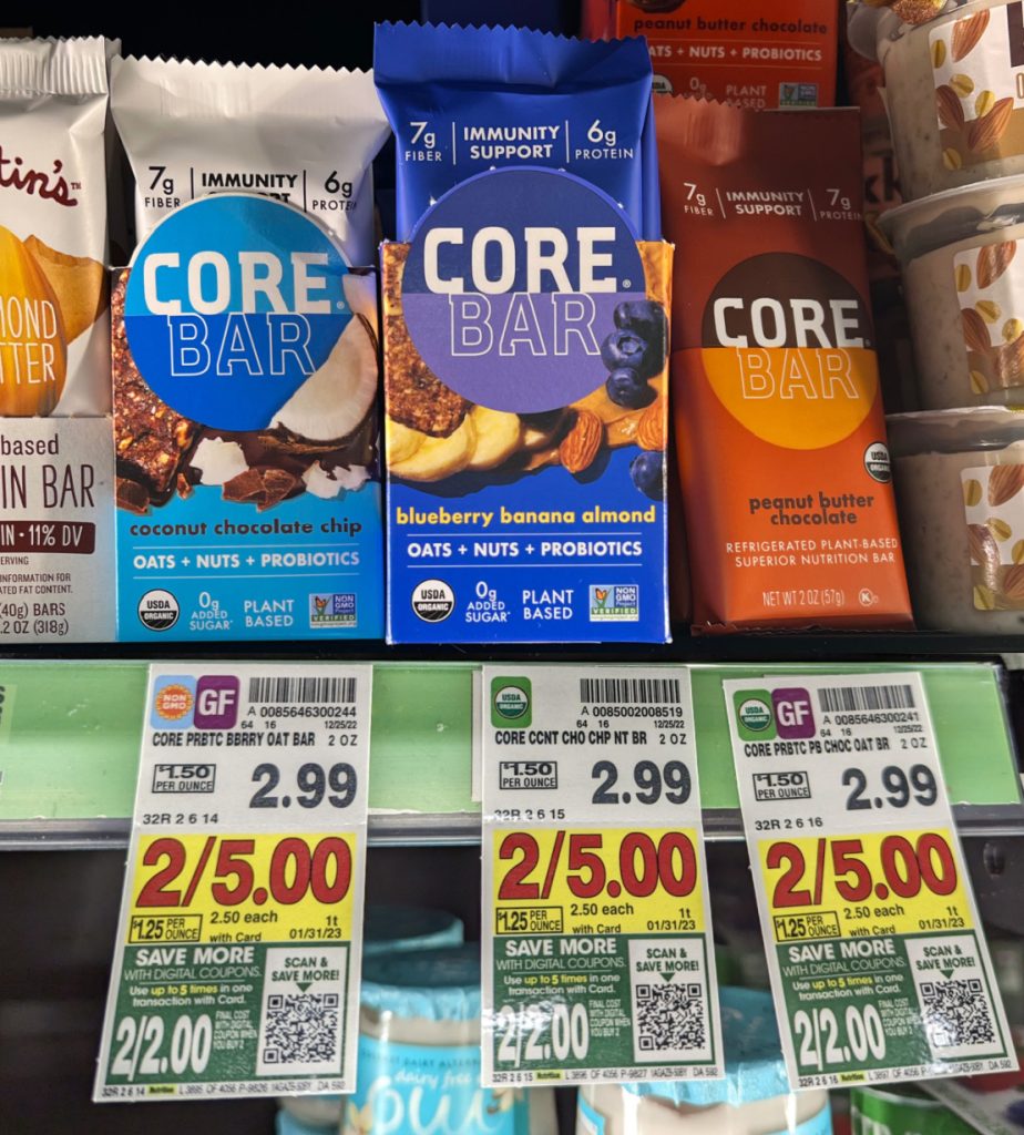 Core Bars Are As Low As FREE At Kroger - iHeartKroger