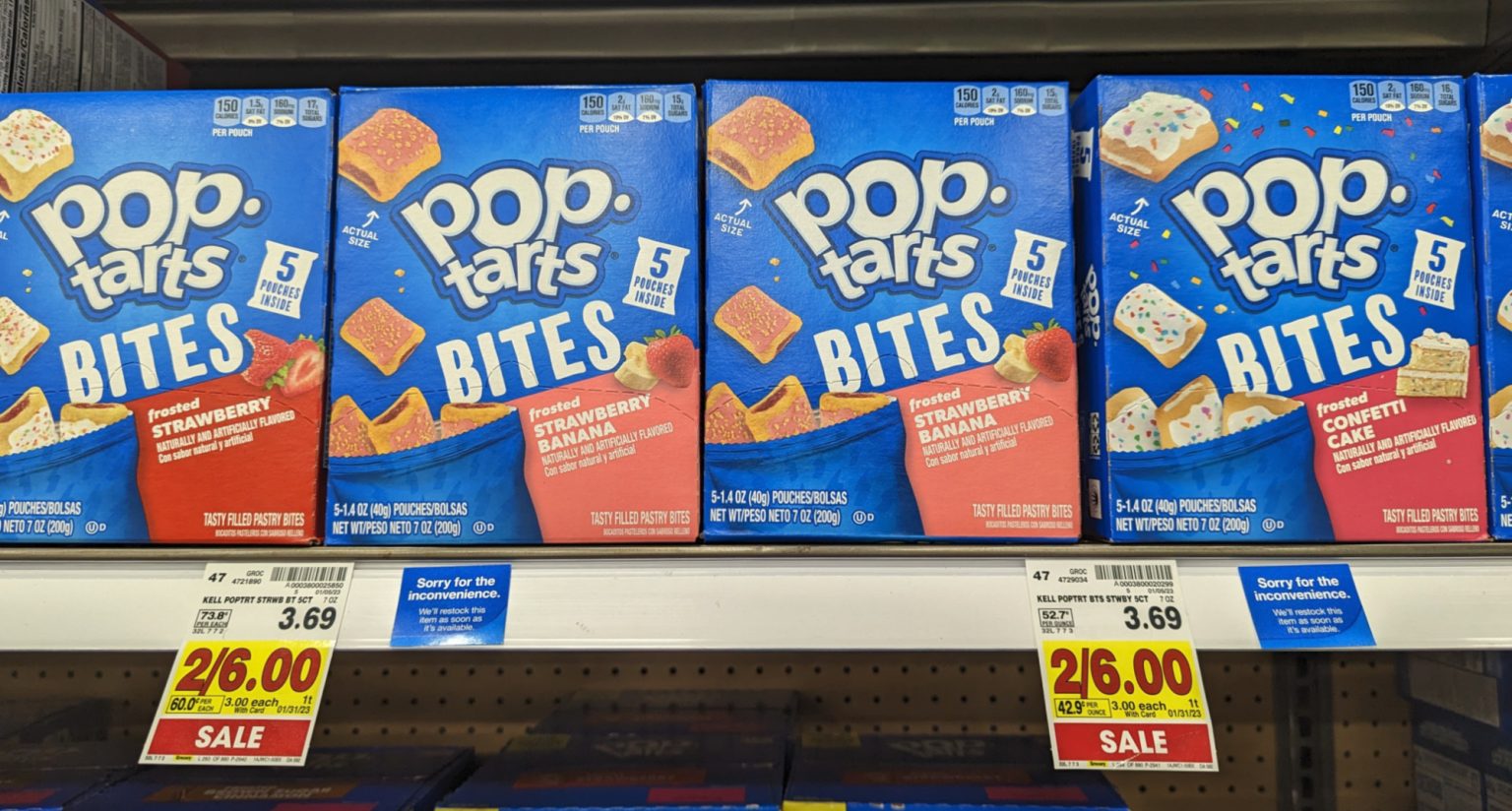 Kellogg’s Pop-Tarts Bites Are As Low As $1.75 At Kroger - iHeartKroger