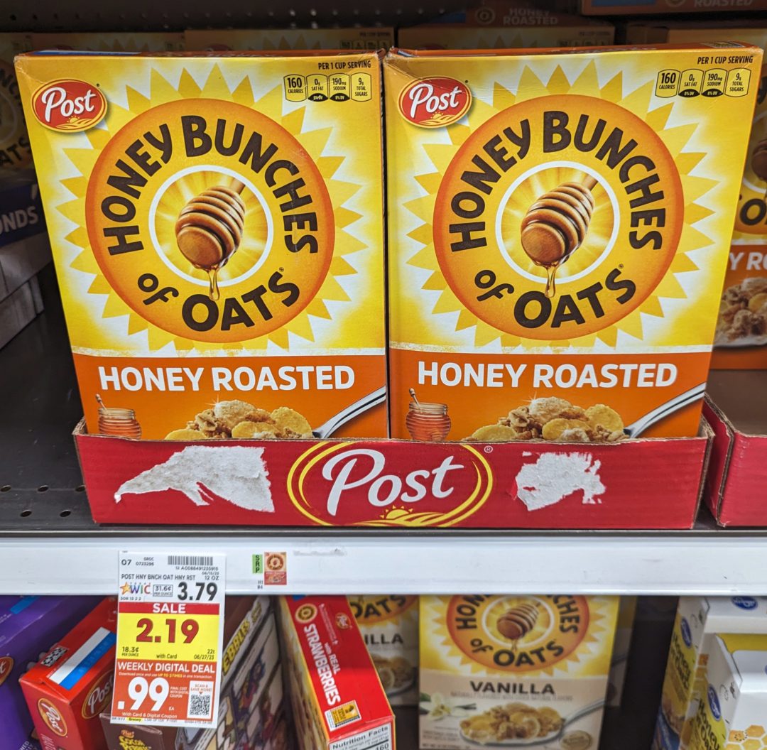 Post Cereal Just 99¢ At Kroger - iHeartKroger