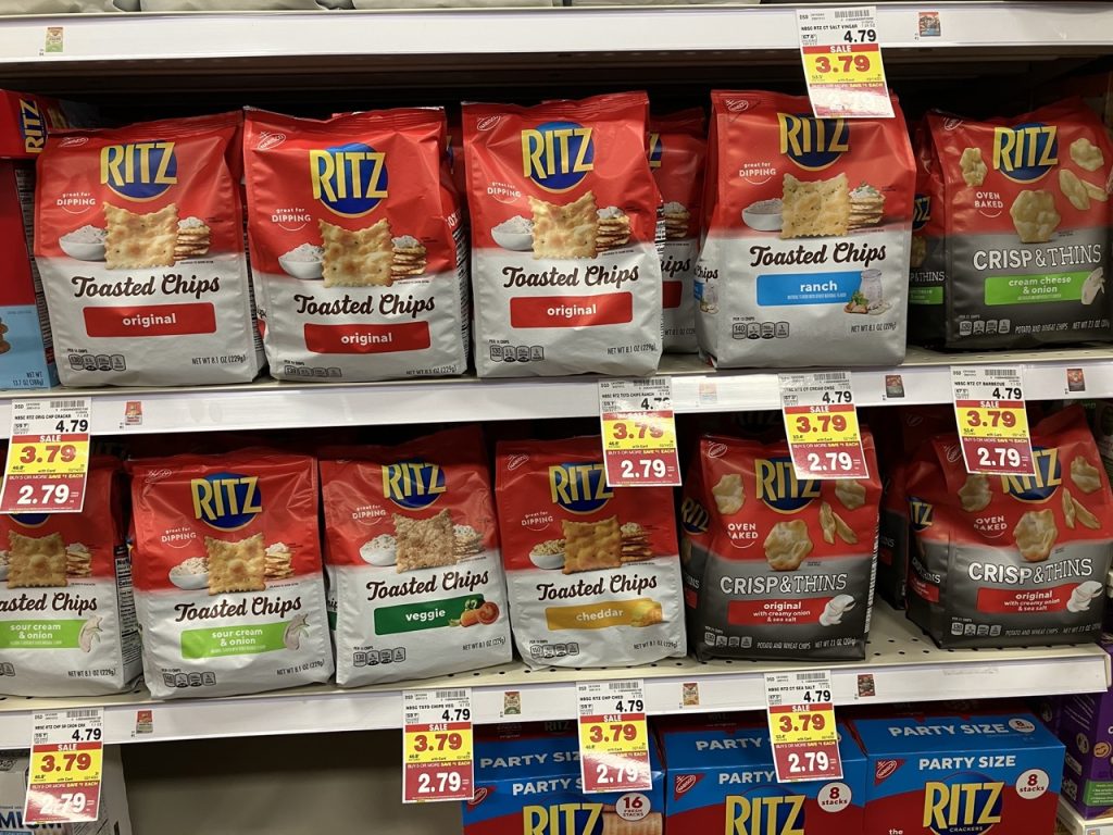Ritz Toasted Chips As Low As $2.04 At Kroger (Regular Price $4.79 ...