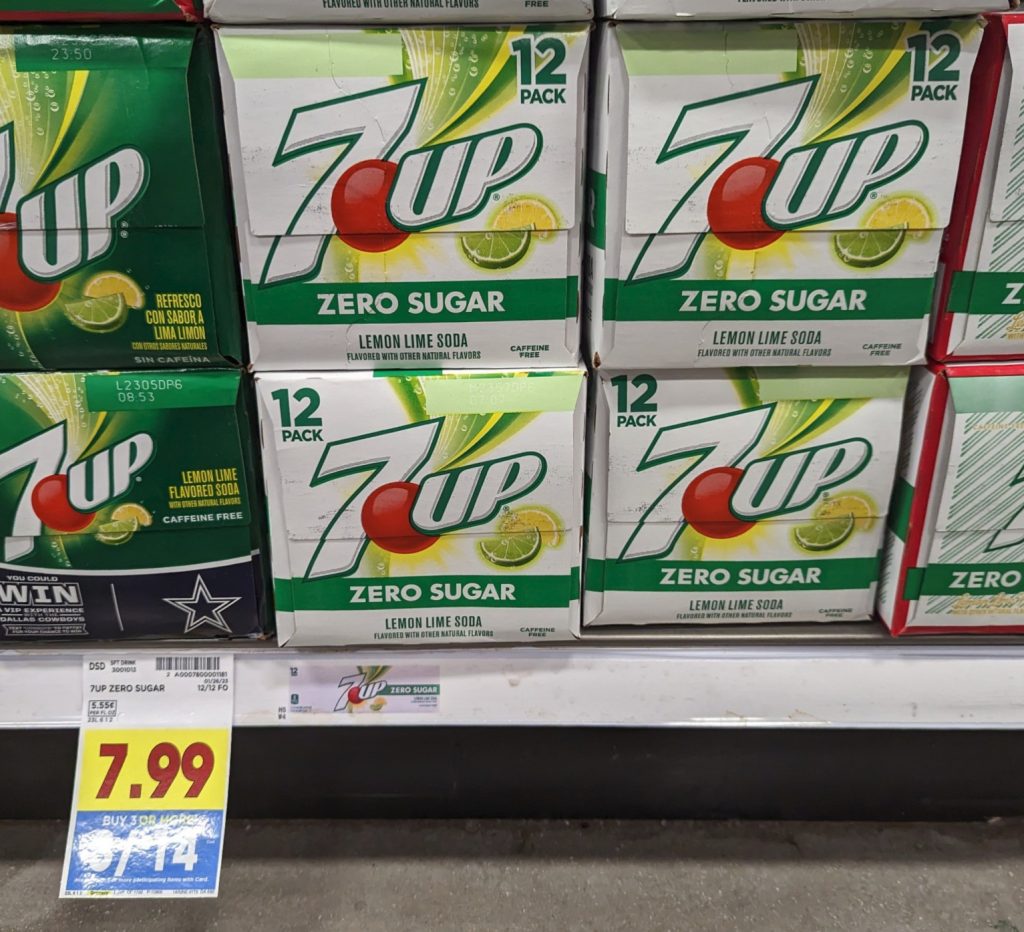7Up Zero Sugar 12-Packs Just $3.17 At Kroger (Regular Price $7.99 ...