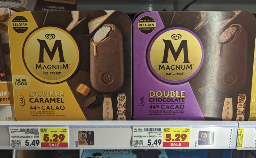 Magnum Ice Cream Bars As Low As $4.04 At Kroger (Regular Price $5.49 ...