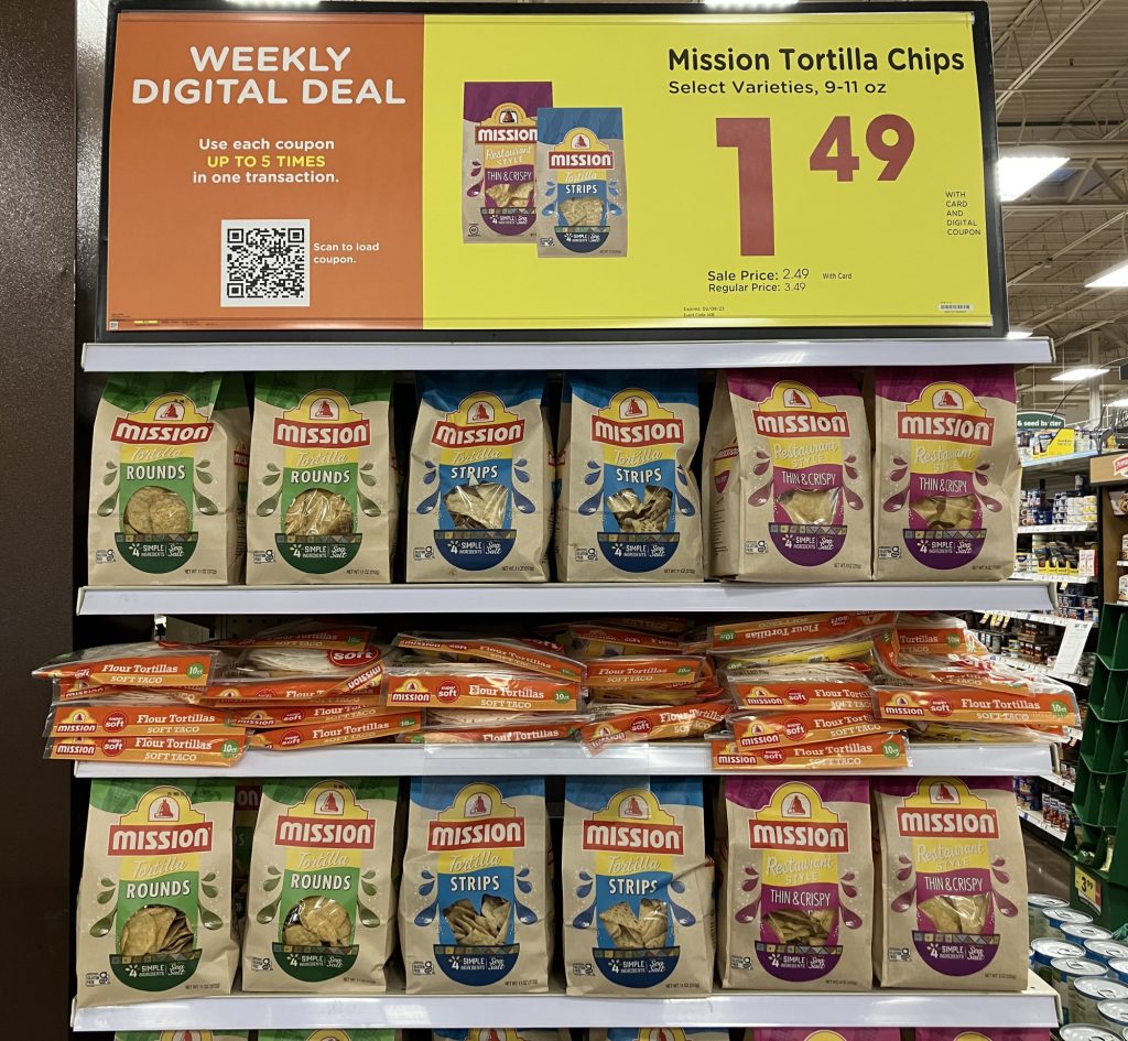Mission Tortilla Chips Or Soft Taco Flour Tortillas Just $1.49 At ...