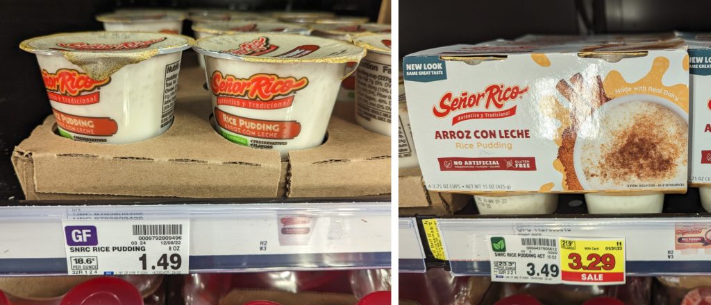 Get Senor Rico Rice Pudding On The Cheap At Kroger - iHeartKroger