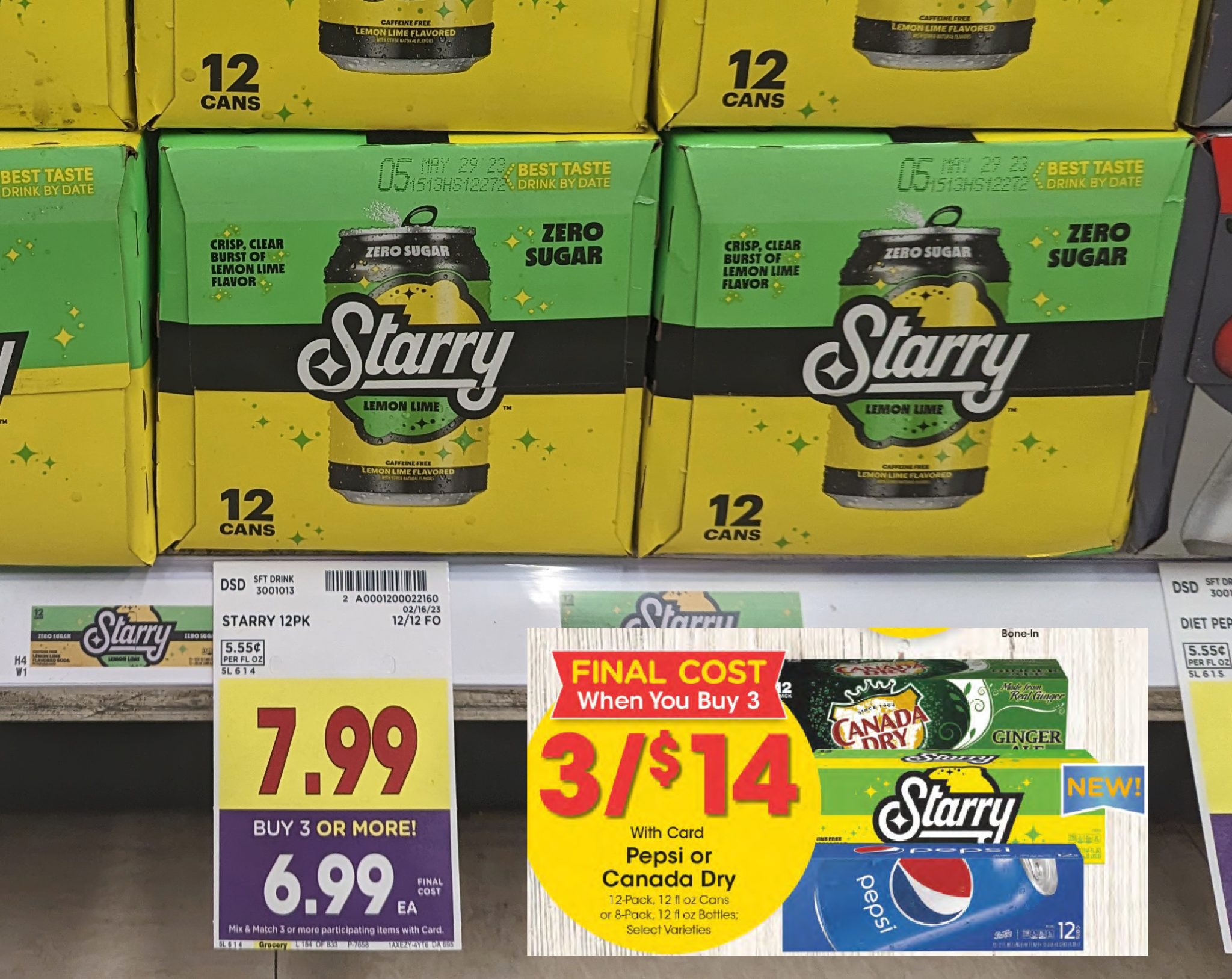 Starry Zero Sugar 12-Packs As Low As $1.67 At Kroger - iHeartKroger