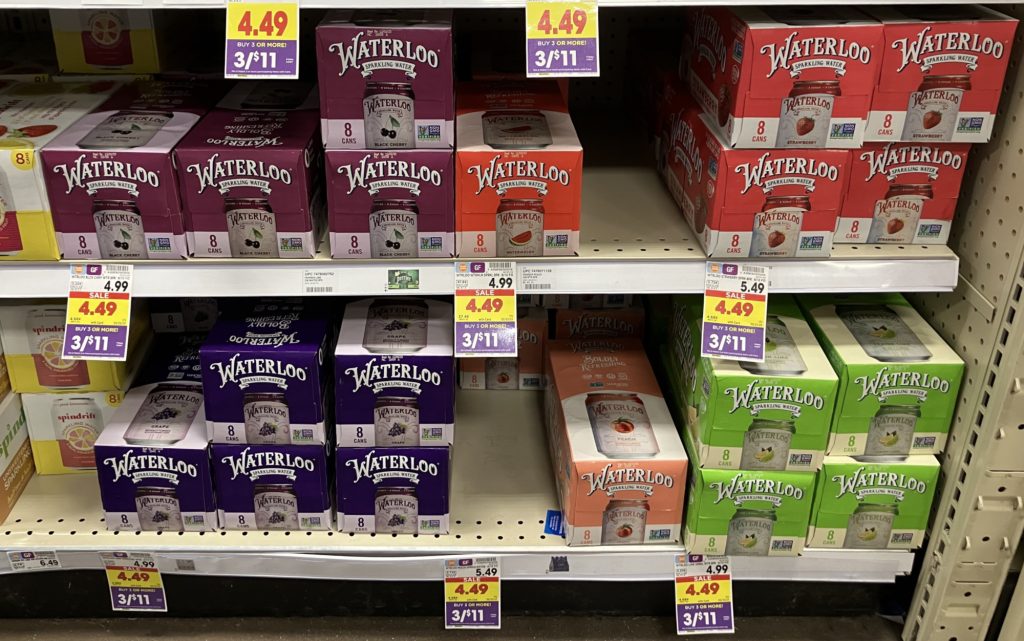 Waterloo Sparkling Water 8-Packs As low As $3.17 At Kroger - iHeartKroger