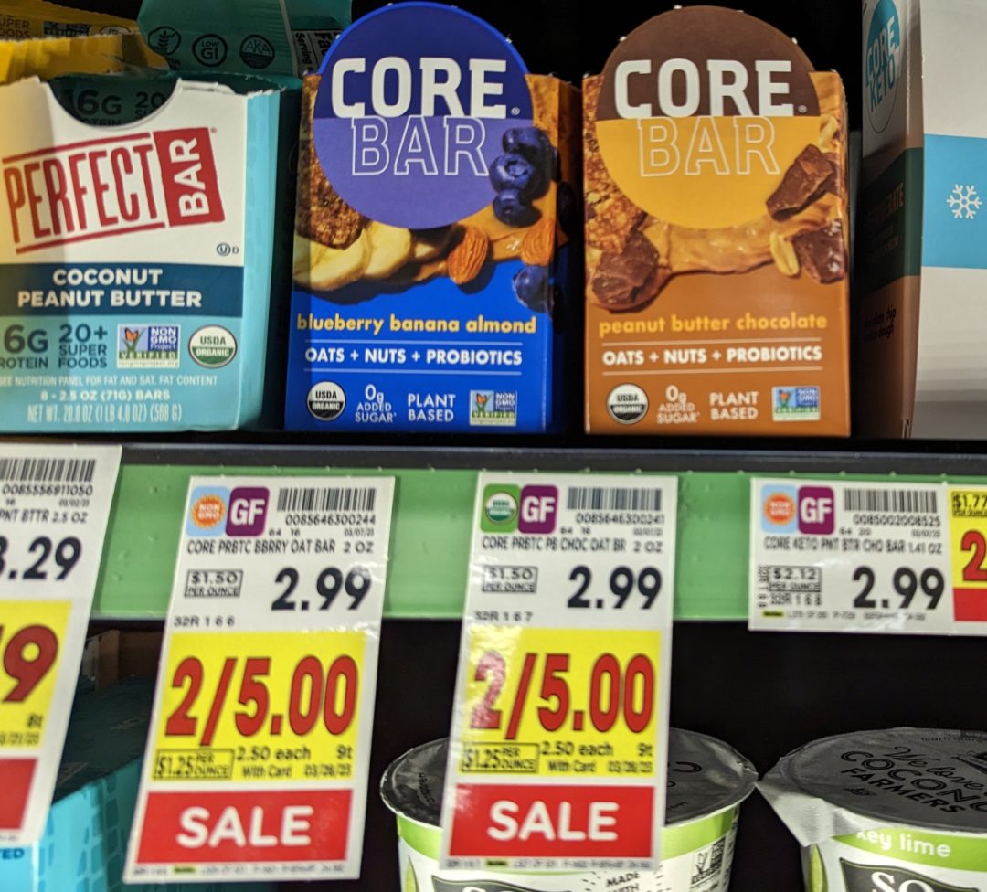 Core Bars Are As Low As FREE At Kroger - iHeartKroger