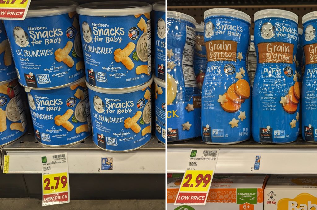 Gerber Snacks As Low As $2.04 At Kroger - iHeartKroger
