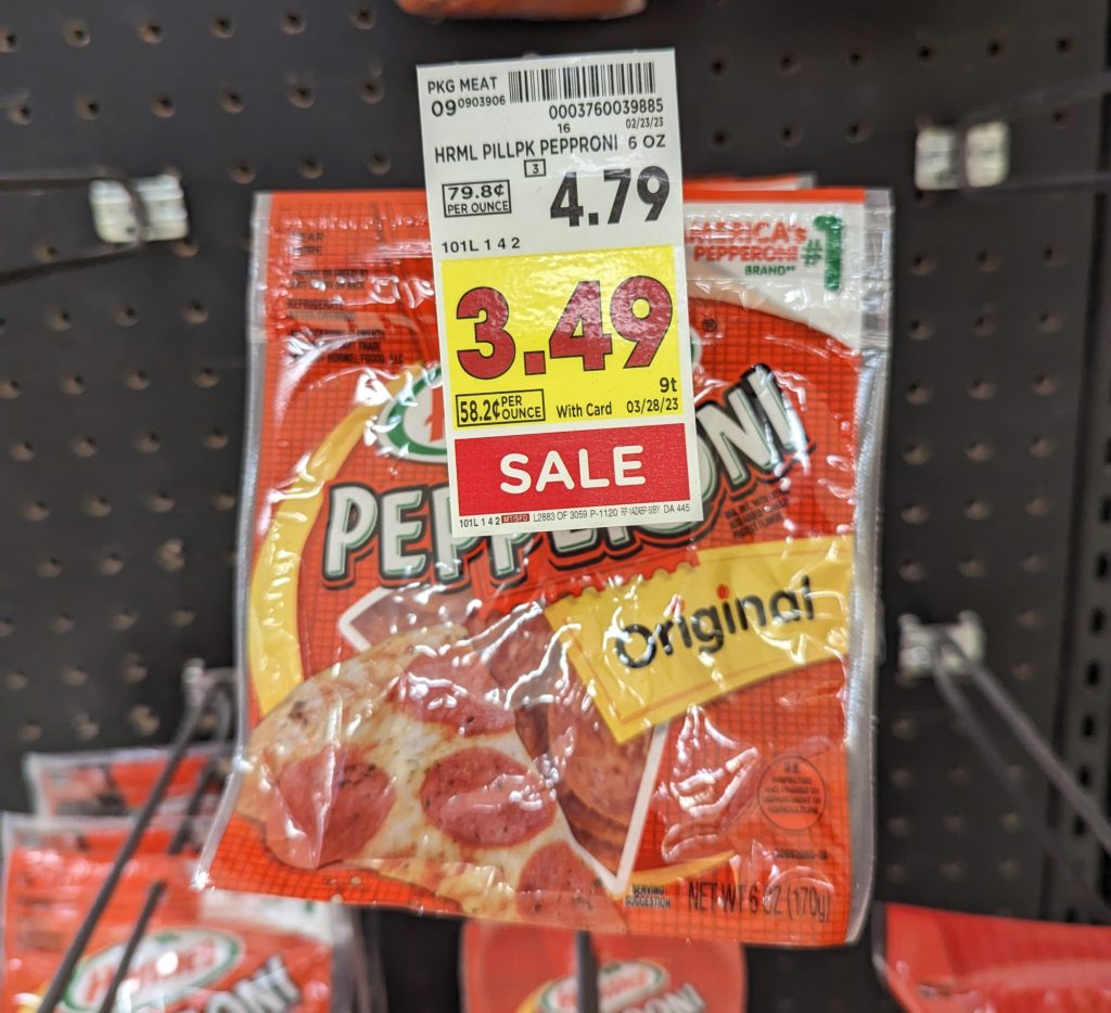 Get Hormel Pepperoni For Just $2.74 At Kroger (Regular Price $4.79 ...